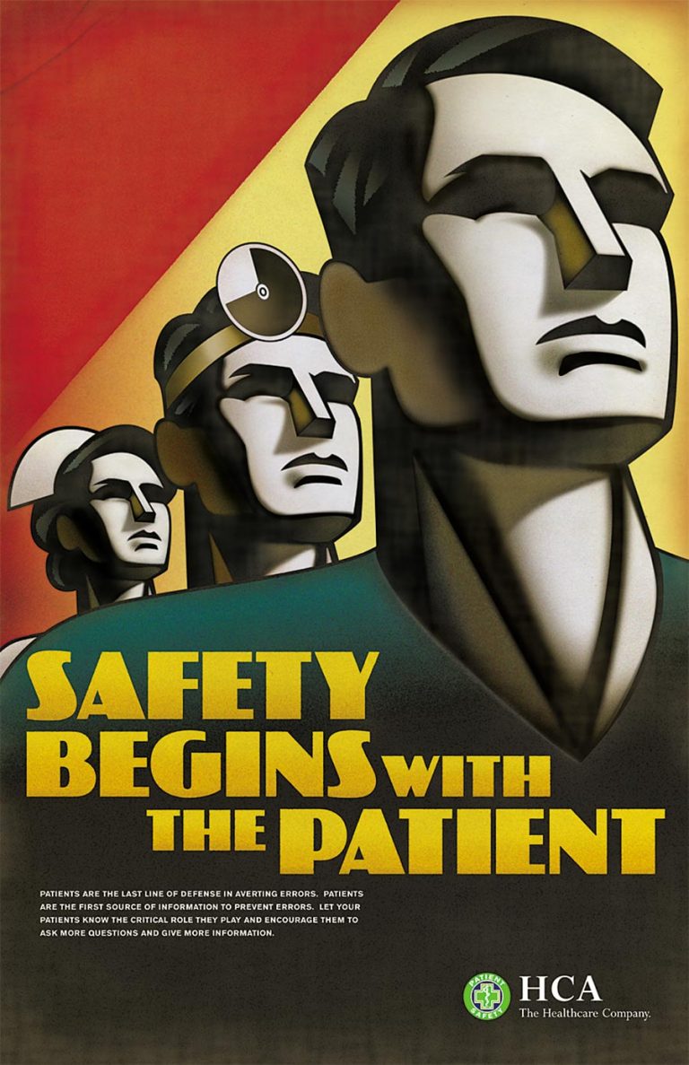 HCA Patient Safety Campaign Posters – Locomotion Creative